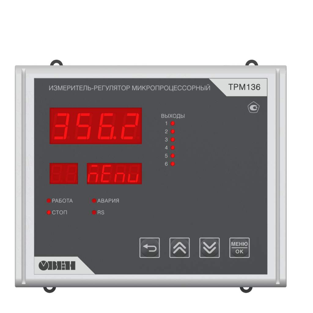ТРМ136 [M02] обновленный шестиканальный ПИД-регулятор с USB и RS-485 ...